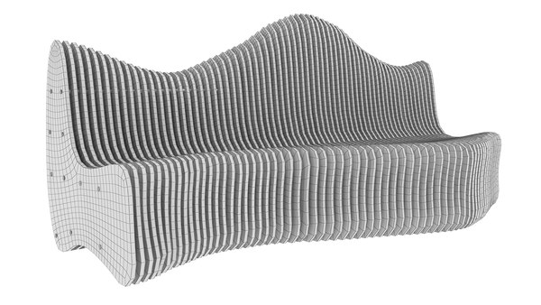 modelo 3d Parametric Sofa 1 - TurboSquid 2084923