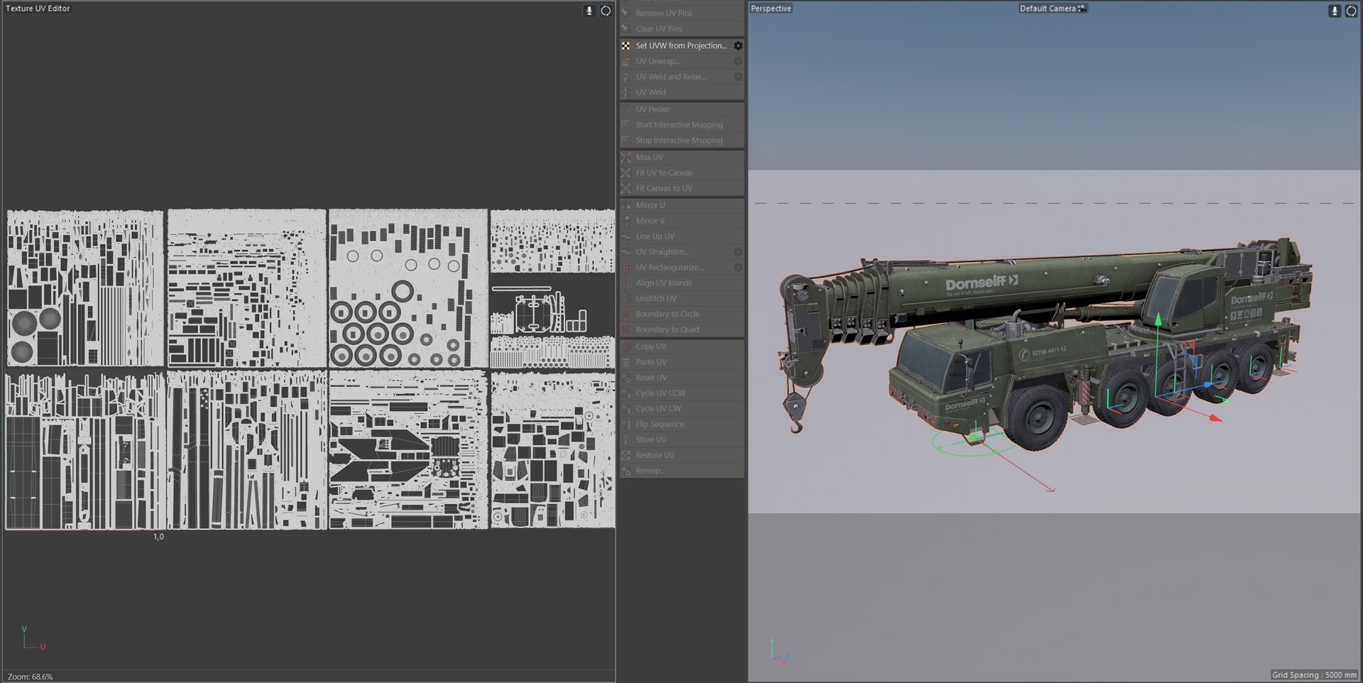 Tadano Faun ATF 100-5 Military Crane 3D Model - TurboSquid 2241257