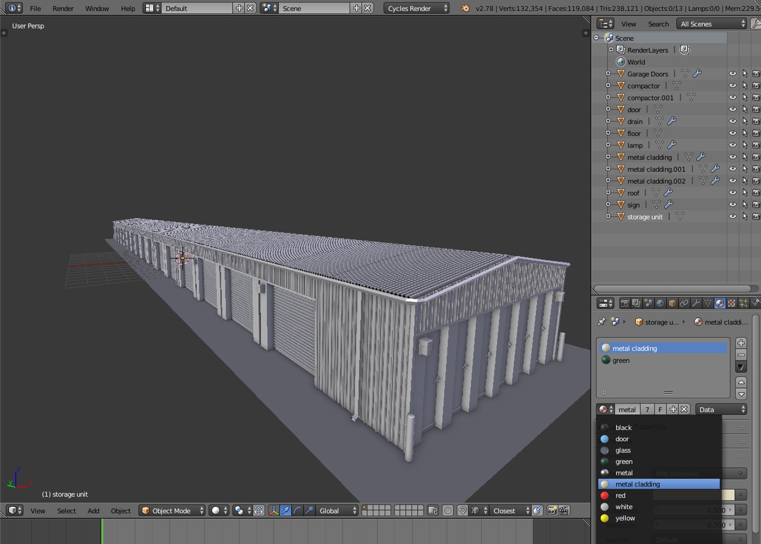 3d Model Storage Unit