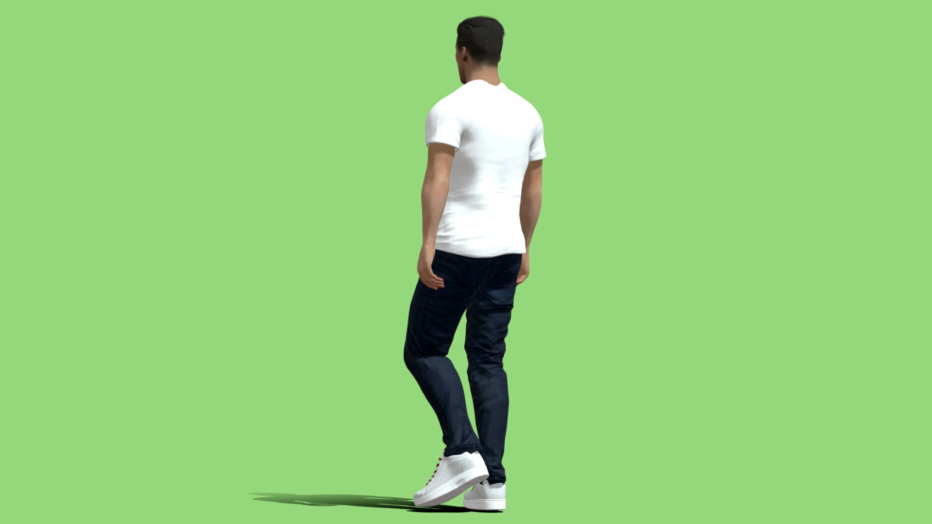Rigged Sport Man Walking 3D Model - TurboSquid 1994338
