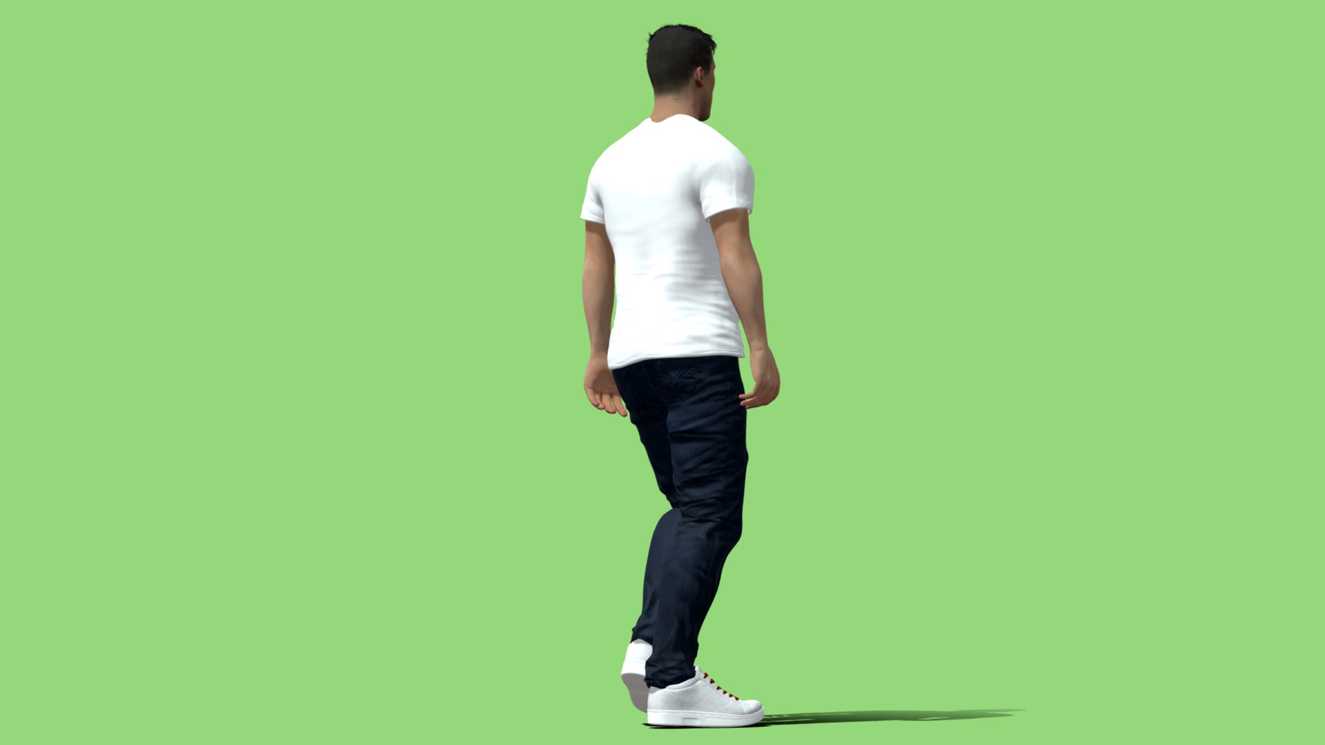 Rigged Sport Man Walking 3D Model - TurboSquid 1994338