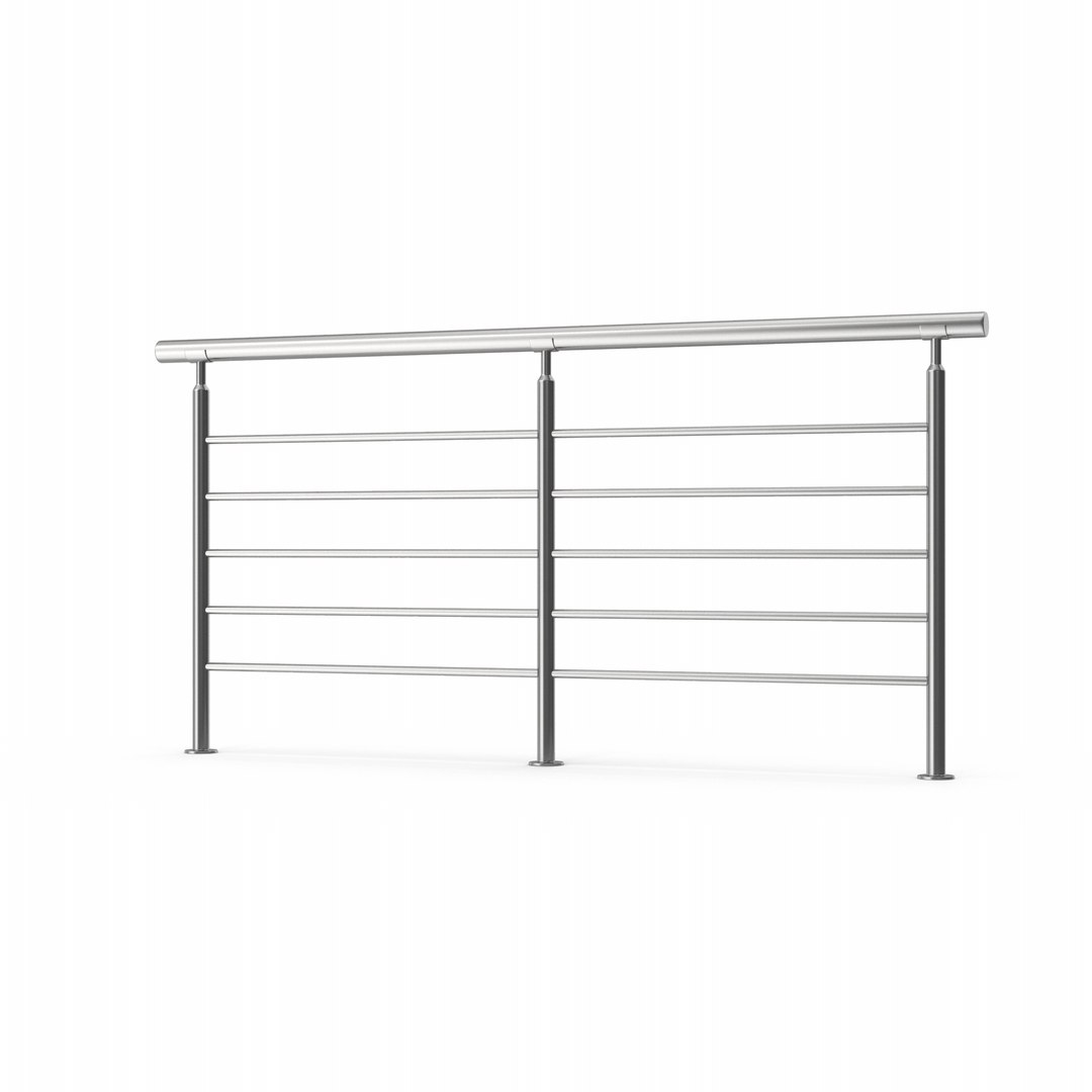 3D Iron Railings Model - TurboSquid 2212810