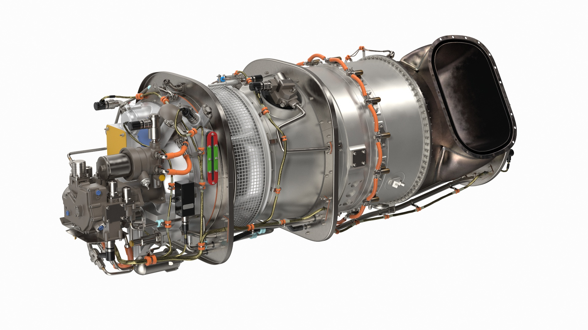 3D Pratt Whitney Pt6c Turboshaft - TurboSquid 1486891