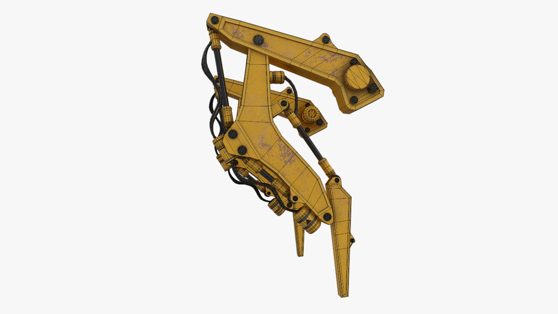 3D Sci Fi Construction Mech Model - TurboSquid 1376649