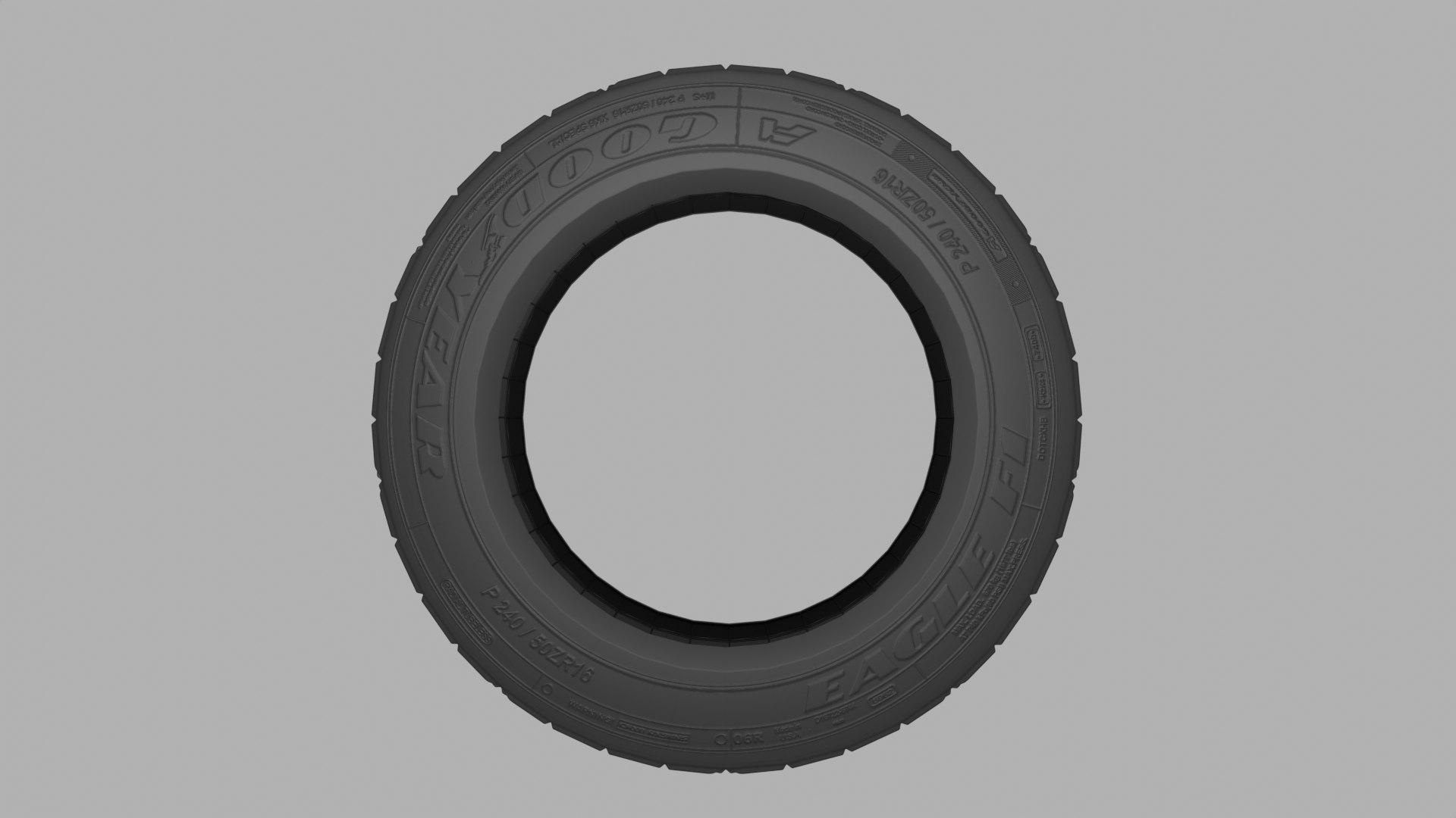 Realistic 3D Tire 3D Model - TurboSquid 1972352