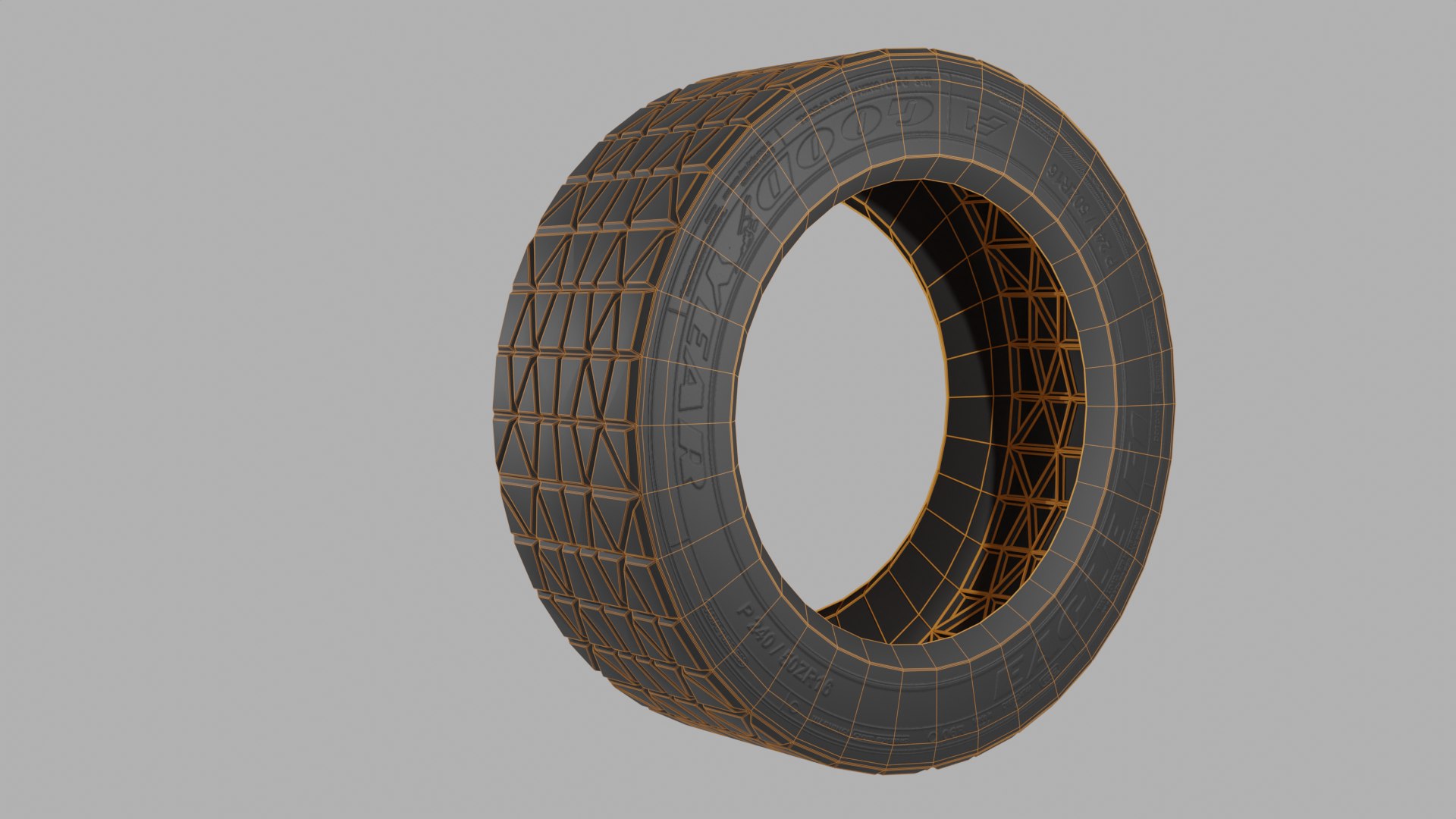 Realistic 3D Tire 3D Model - TurboSquid 1972352