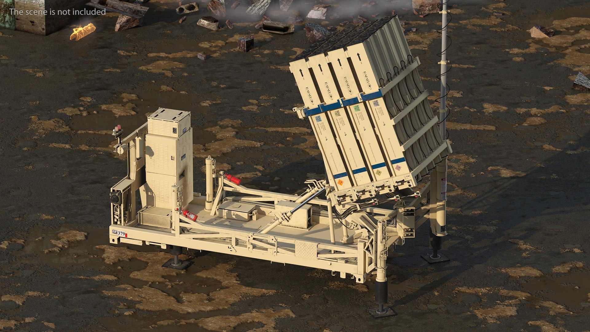 Armed Iron Dome Mobile Air Defense System 3D - TurboSquid 1766494