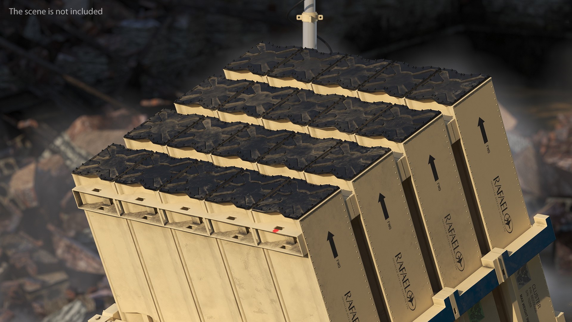 Armed Iron Dome Mobile Air Defense System 3D - TurboSquid 1766494