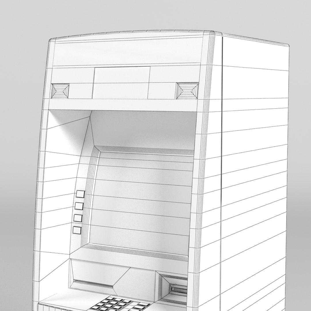 3ds Max Bank Machines