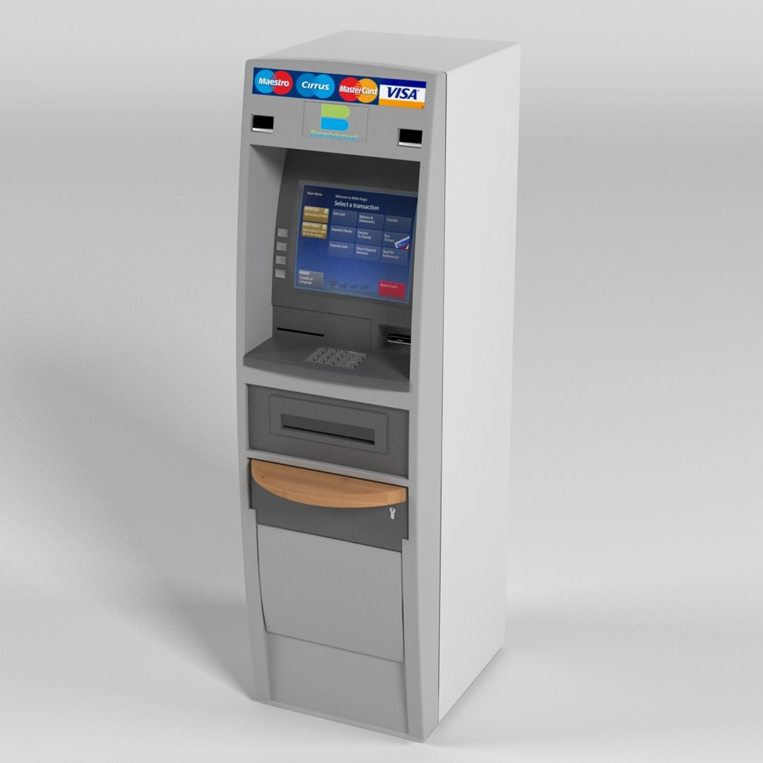 3ds Max Bank Machines