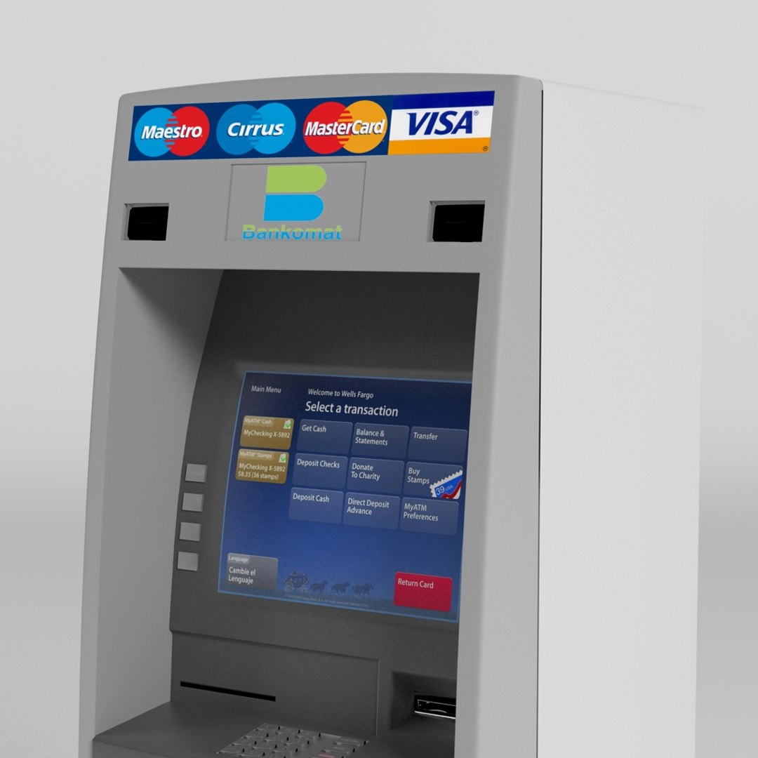 3ds Max Bank Machines