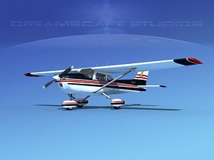 Animated Cessna 172 3D Models for Download | TurboSquid