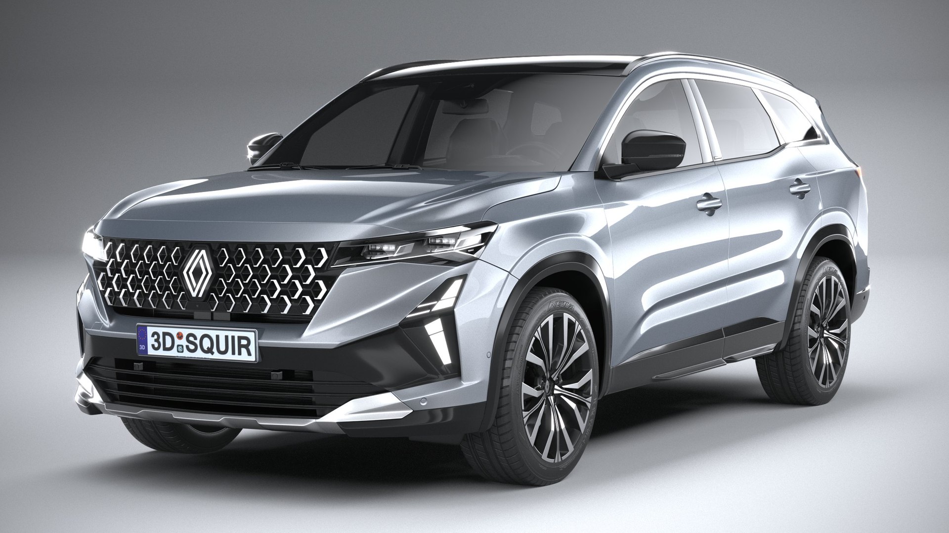 Renault Espace 2026 3D Model - TurboSquid 2393439
