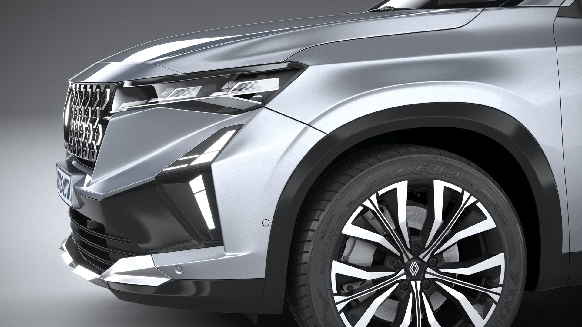 Renault Espace 2026 3D Model - TurboSquid 2393439