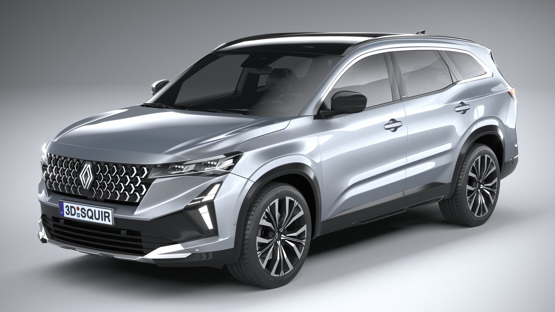 Renault Espace 2026 3D Model - TurboSquid 2393439