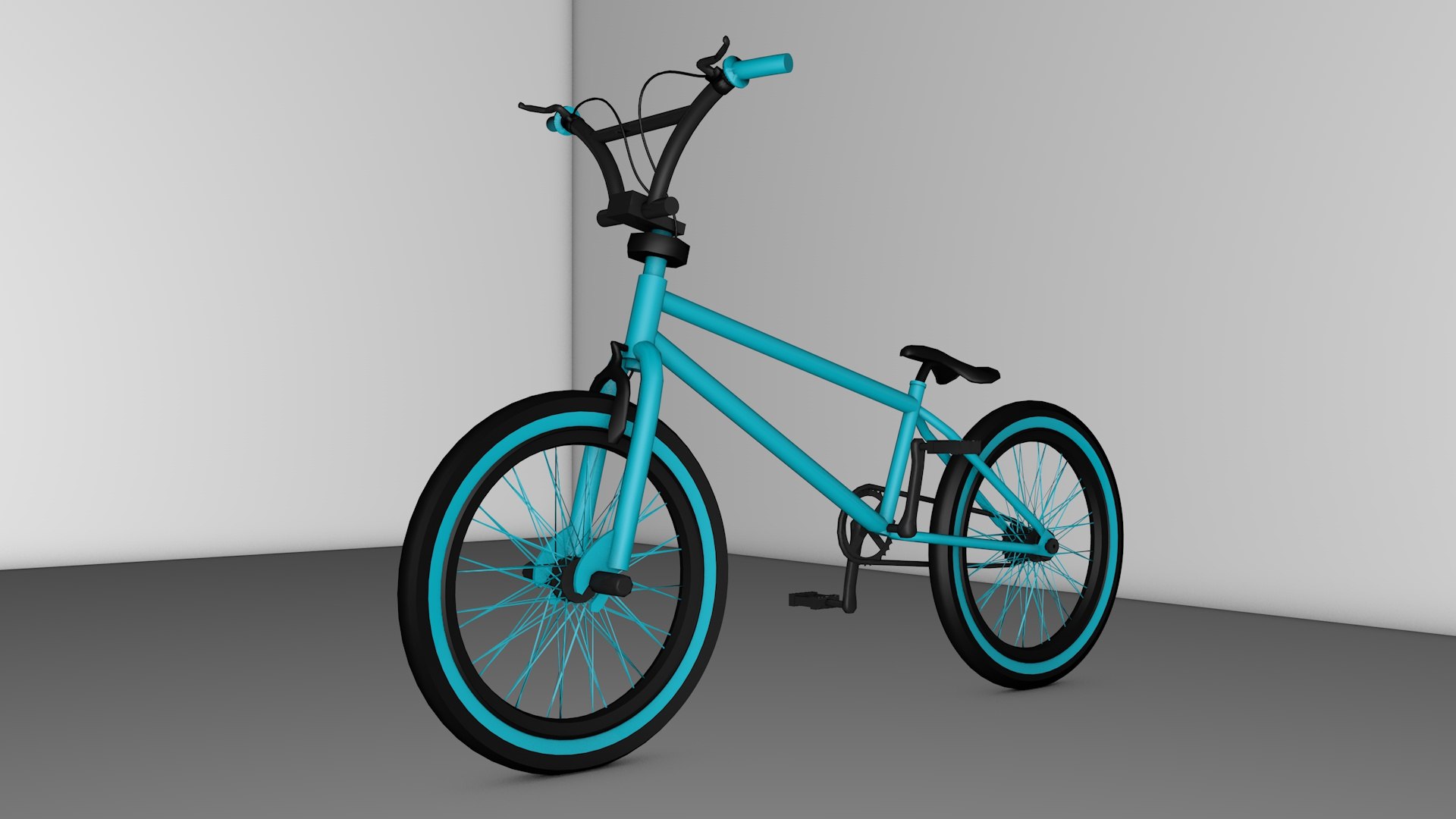 3d bmx bike model