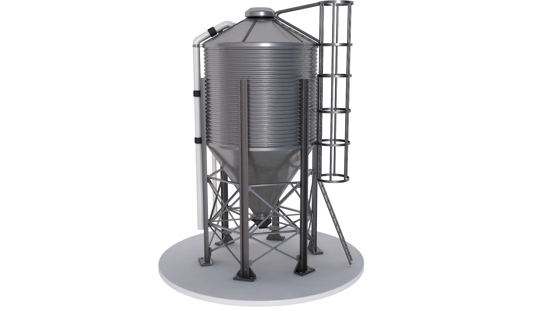 Silo 3D Model - TurboSquid 1865840