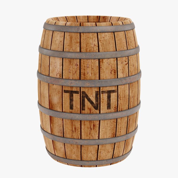 modelo 3d TNT Barrel - TurboSquid 2017347