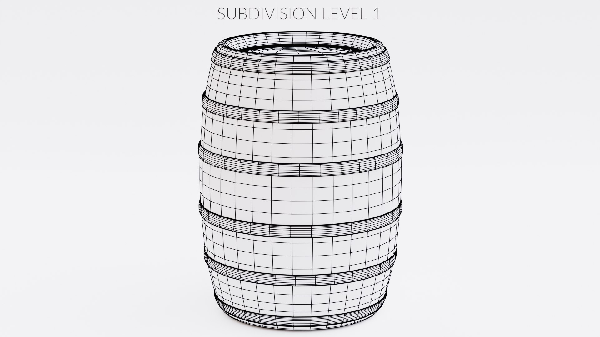 3D TNT Barrel - TurboSquid 2017347