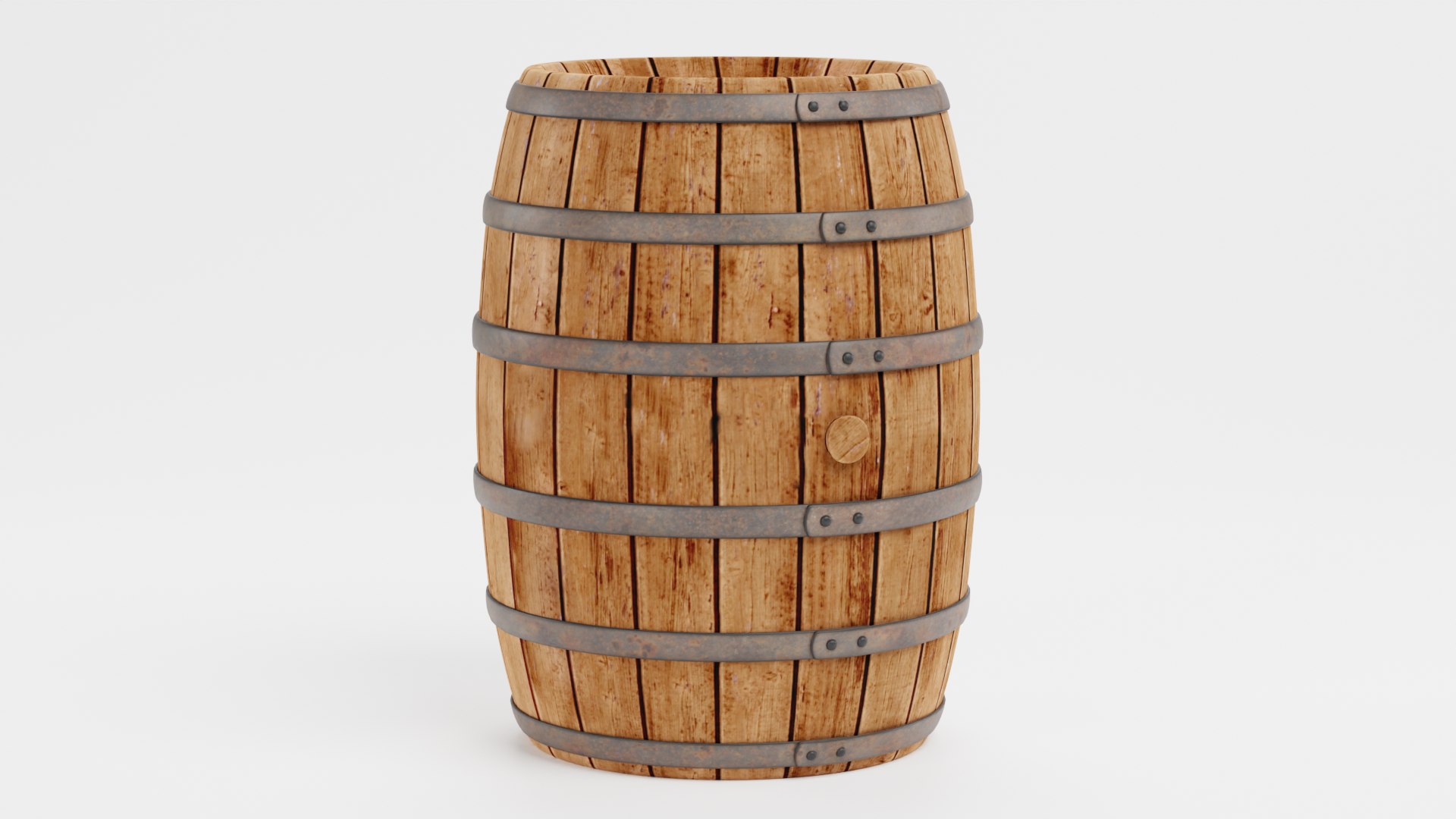 3D TNT Barrel - TurboSquid 2017347