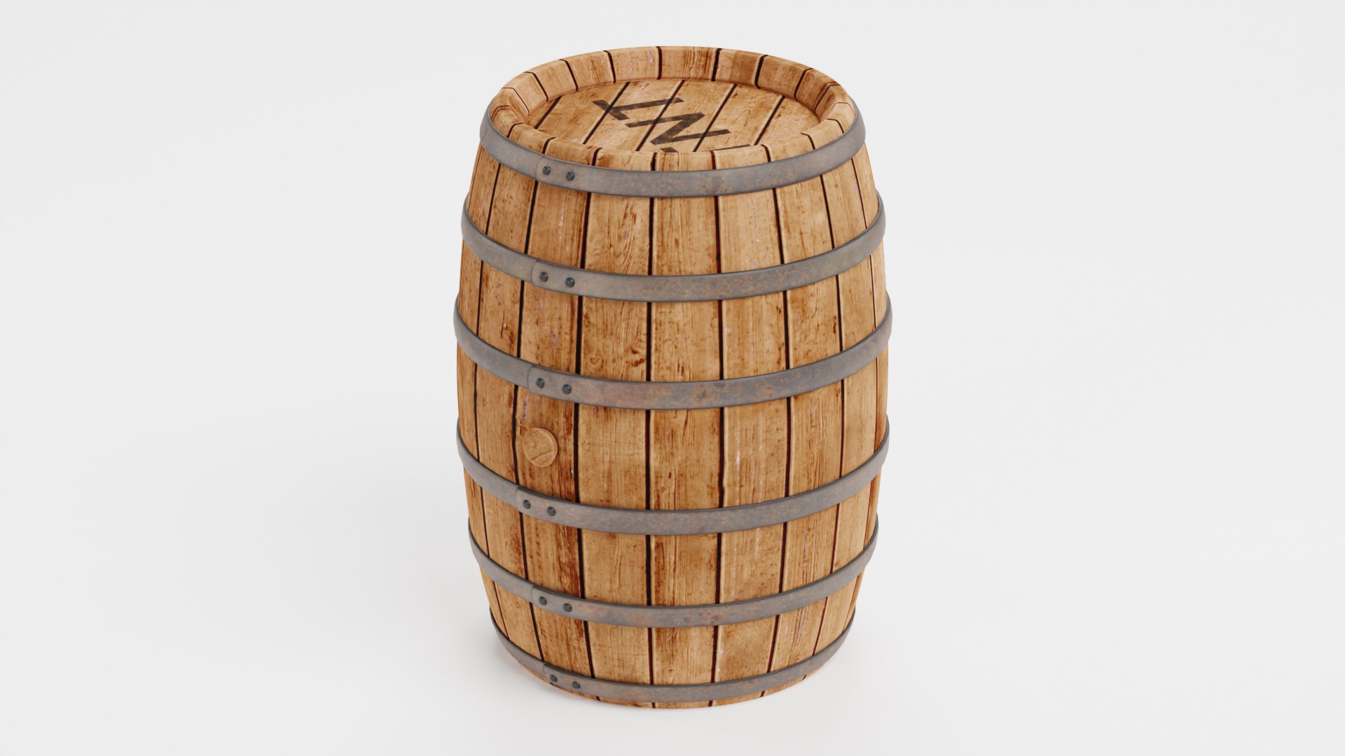 3D TNT Barrel - TurboSquid 2017347