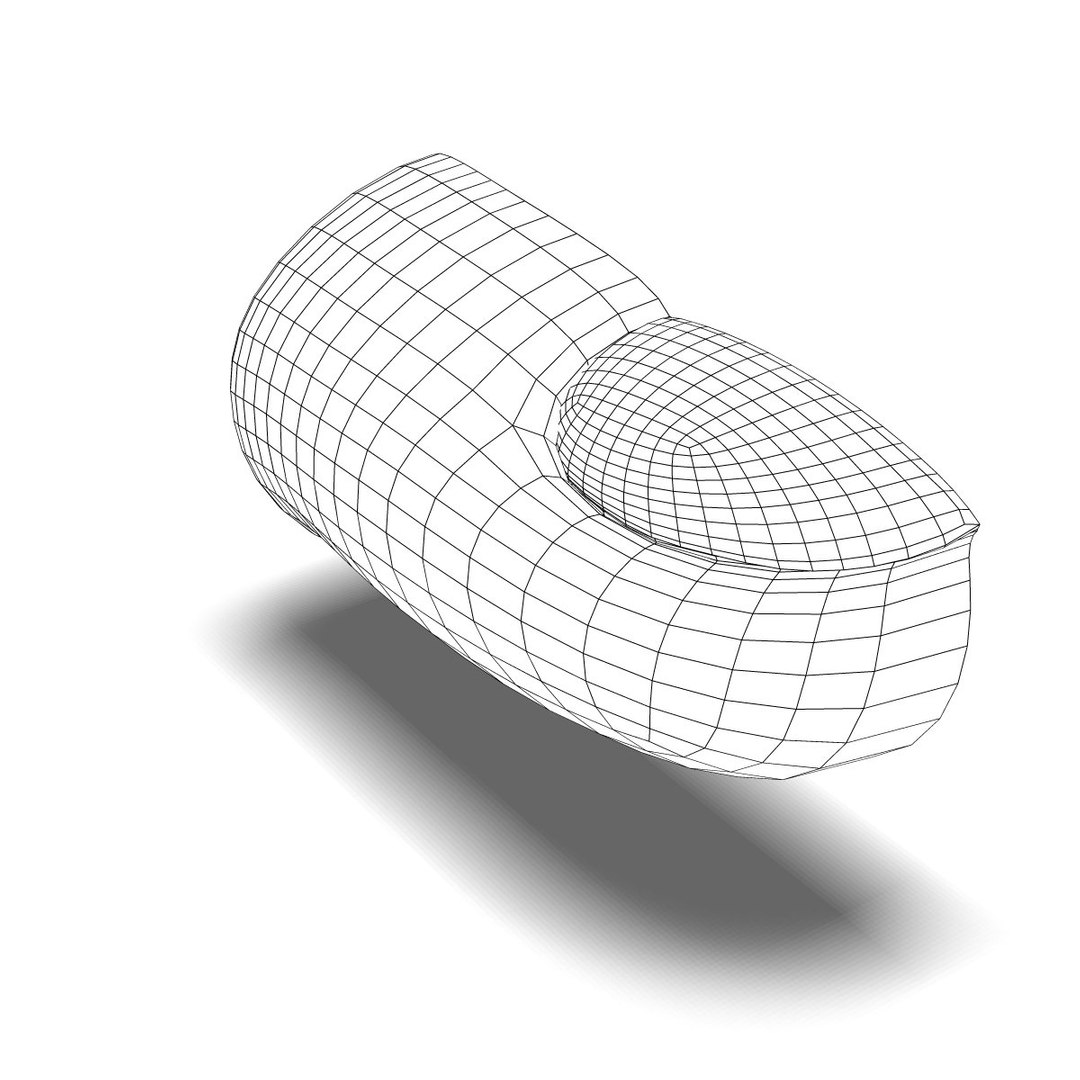 Human Finger Anatomy Hand 3d Model