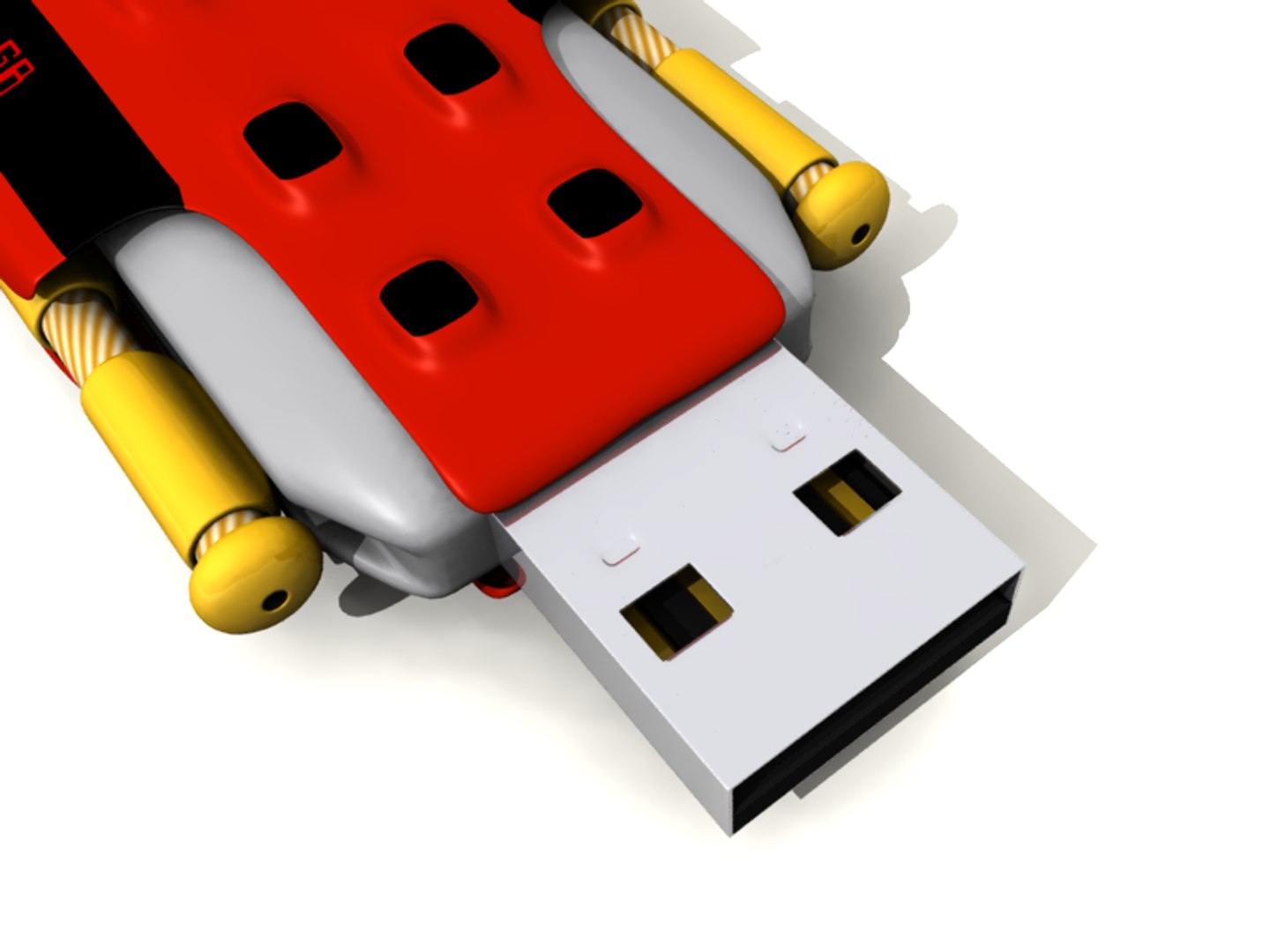 Pen Drive 3d Model