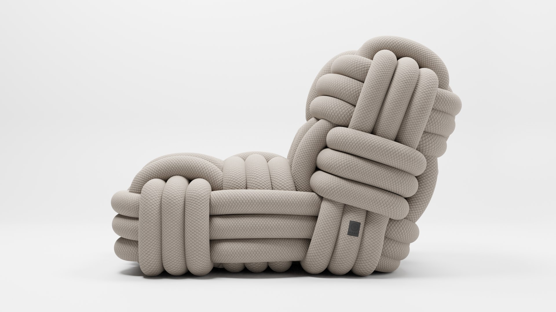 Moooi Knitty Lounge Chair By Nika Zupanc Model - TurboSquid 2073966