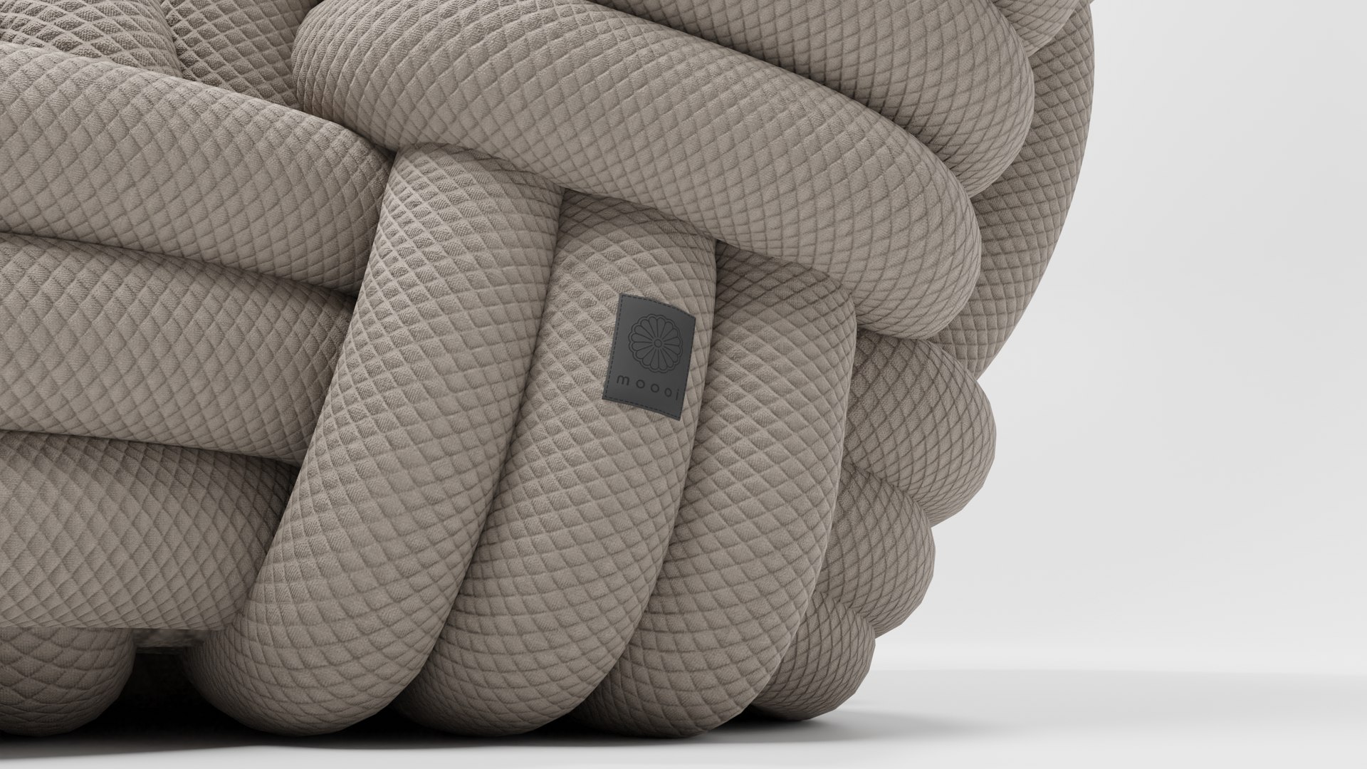 Moooi Knitty Lounge Chair By Nika Zupanc Model - TurboSquid 2073966