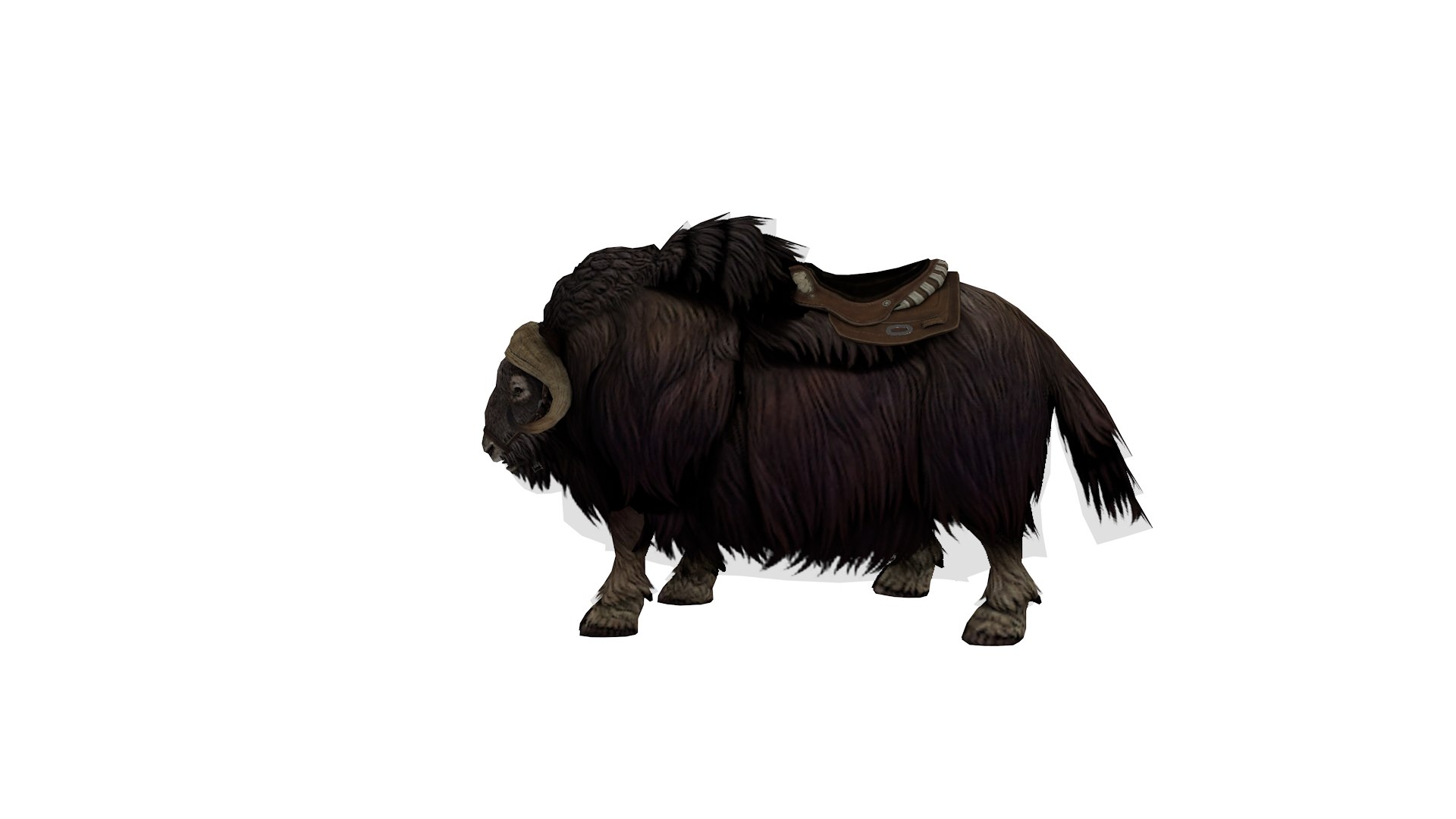 3D Ice Age Musk Ox 3D Model Model - TurboSquid 2383768