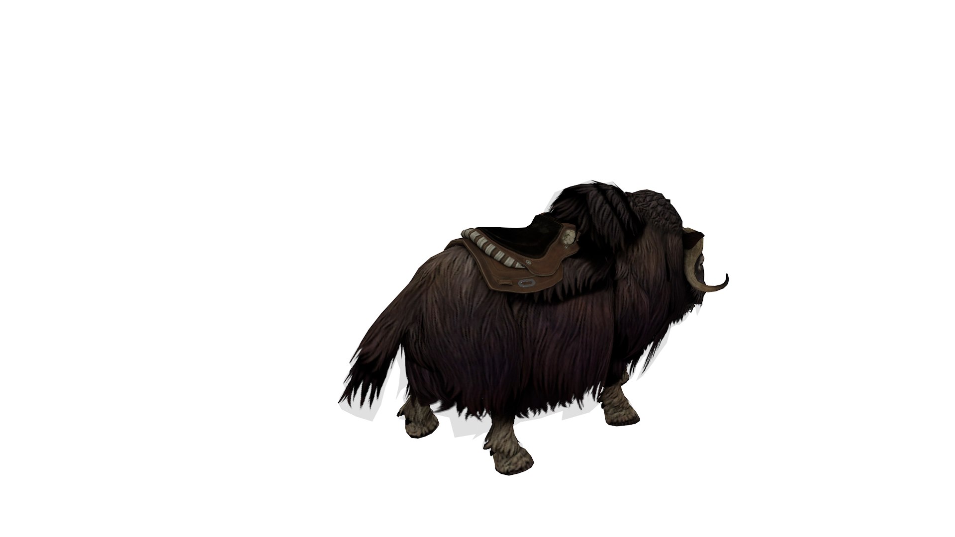 3D Ice Age Musk Ox 3D Model Model - TurboSquid 2383768