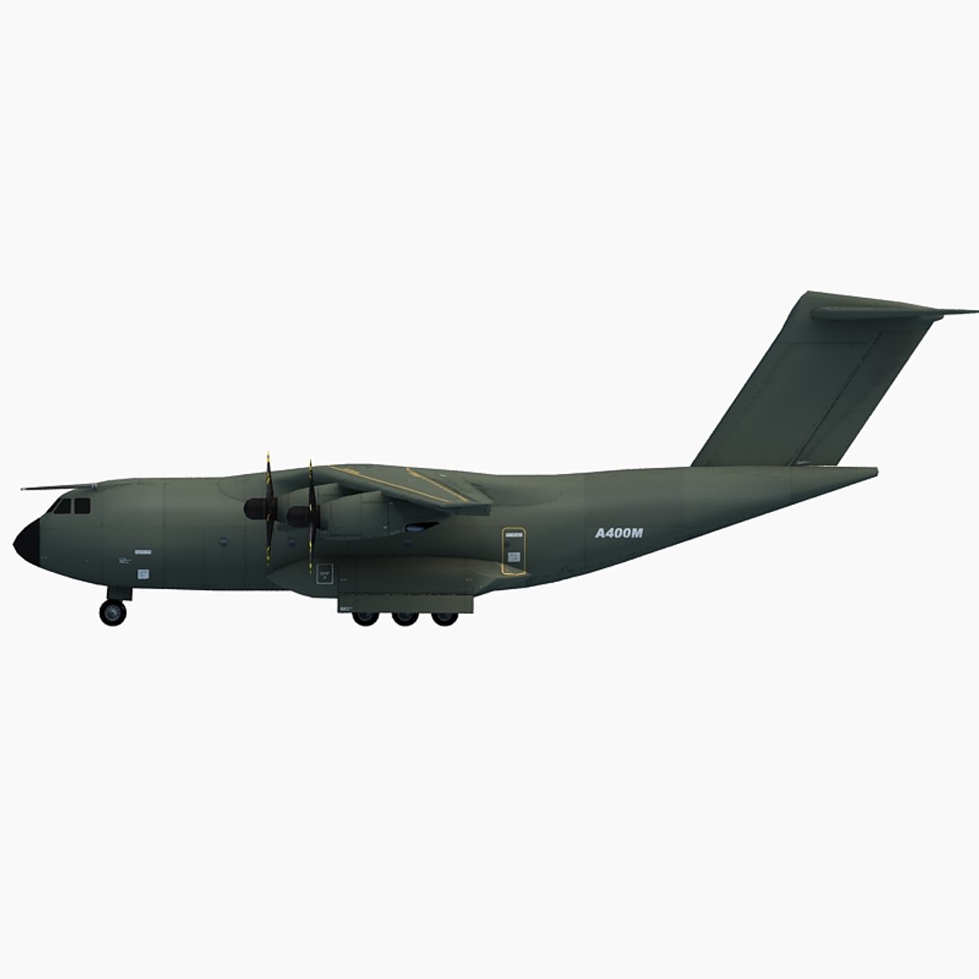 Airbus A400m 3d Model