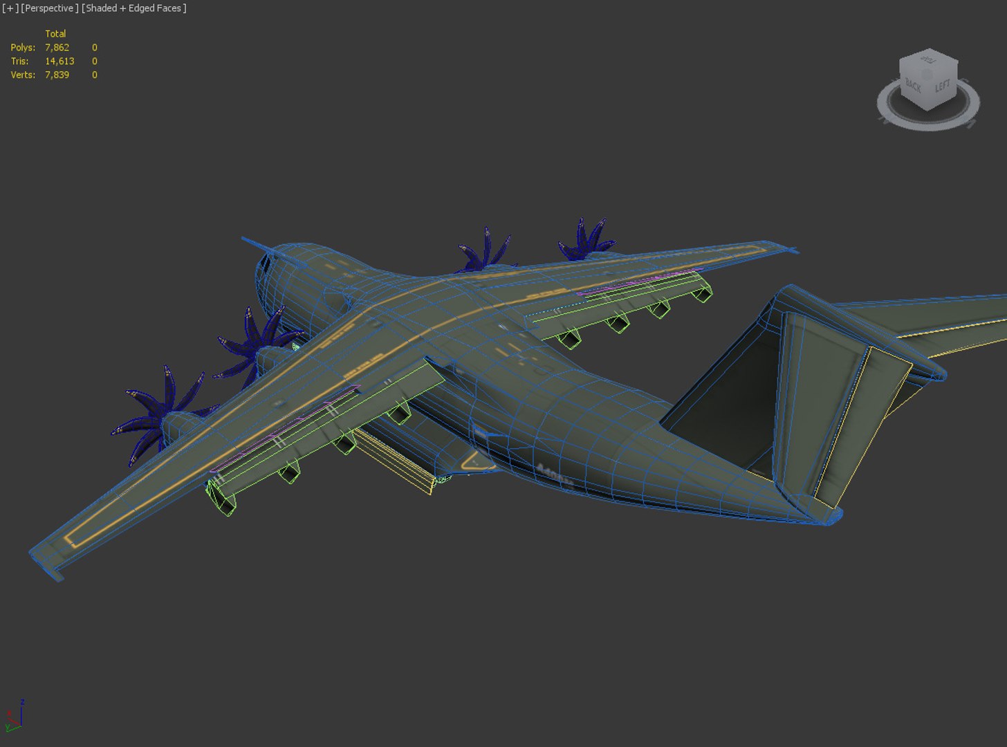 Airbus A400m 3d Model