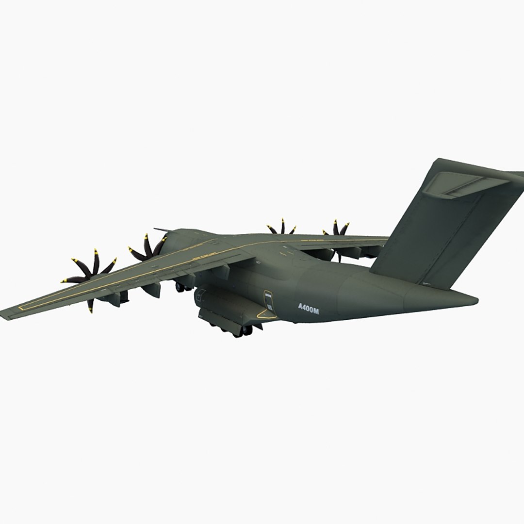 Airbus A400m 3d Model