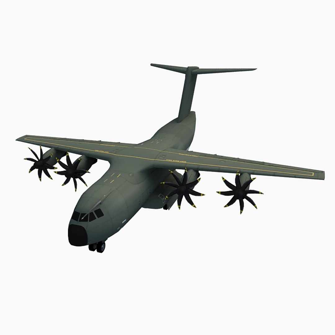 Airbus A400m 3d Model