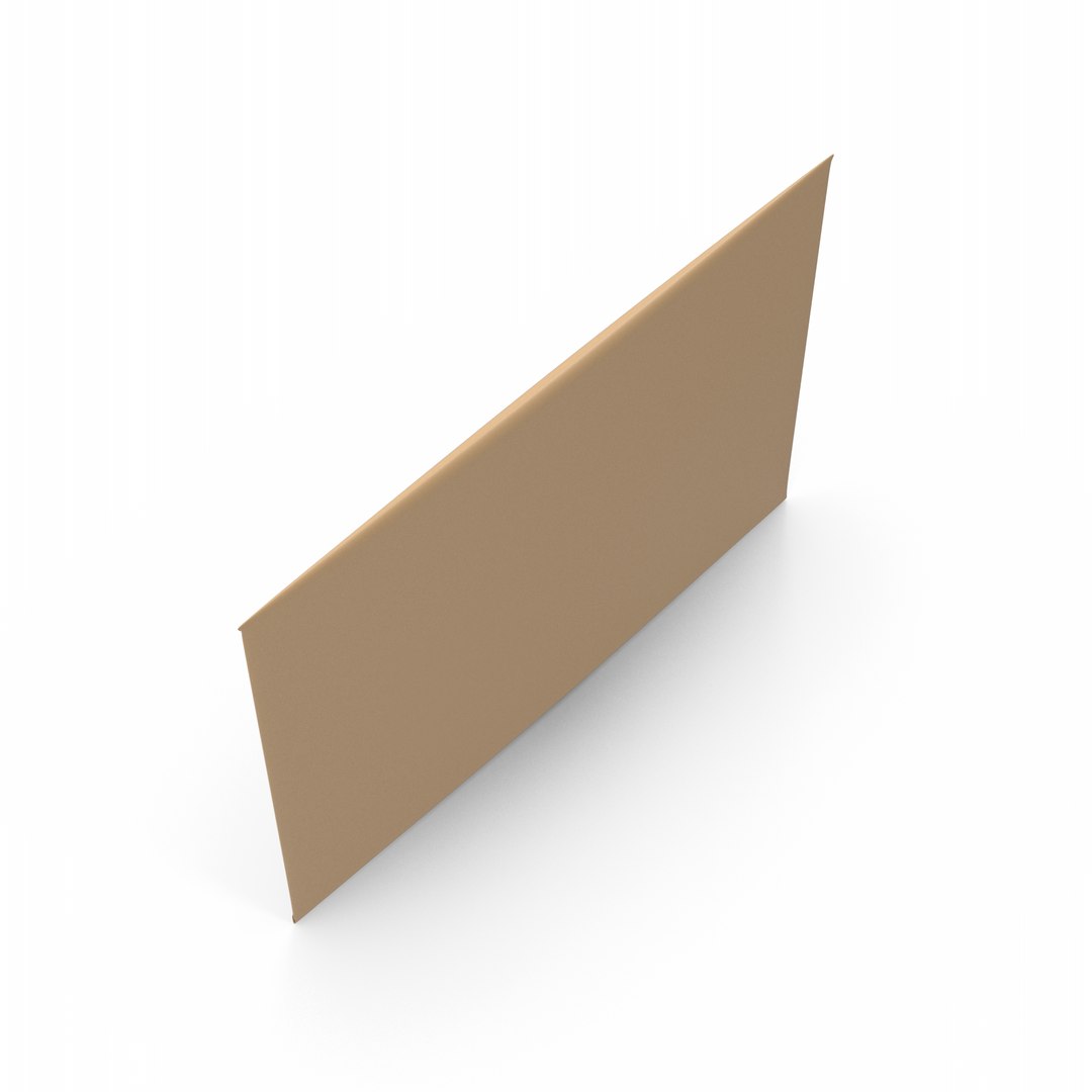 Paper Envelope 3D Model - TurboSquid 2192628