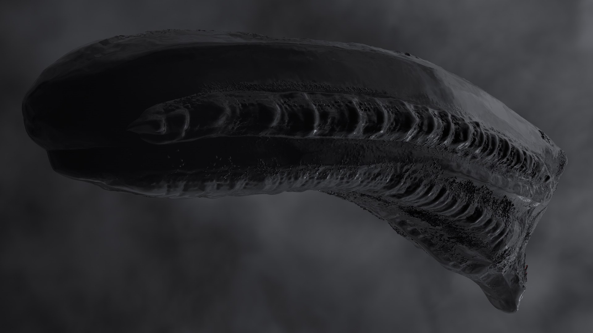 Designs Alien Creature Head 3D Model - TurboSquid 1707090