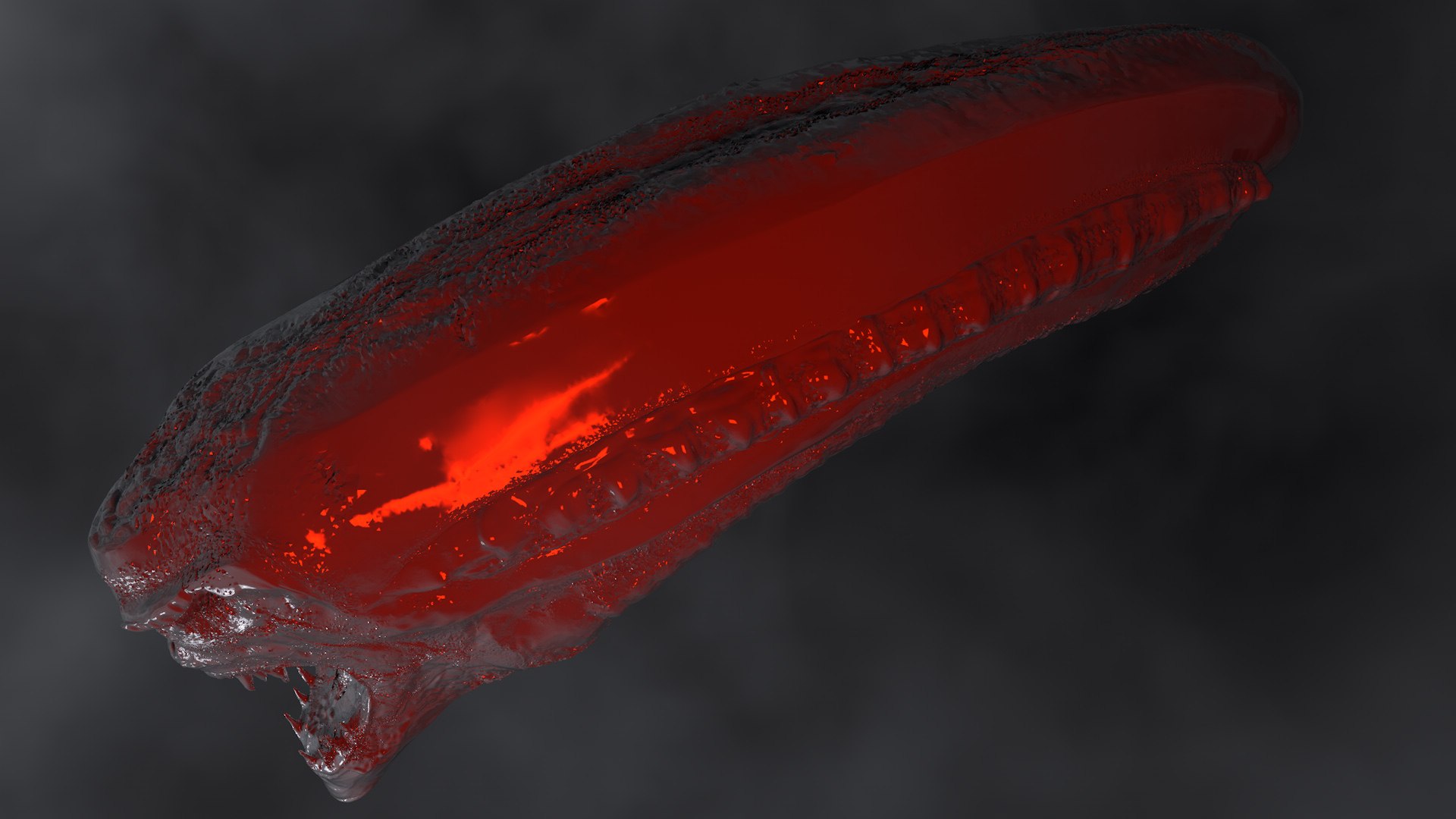 Designs Alien Creature Head 3D Model - TurboSquid 1707090