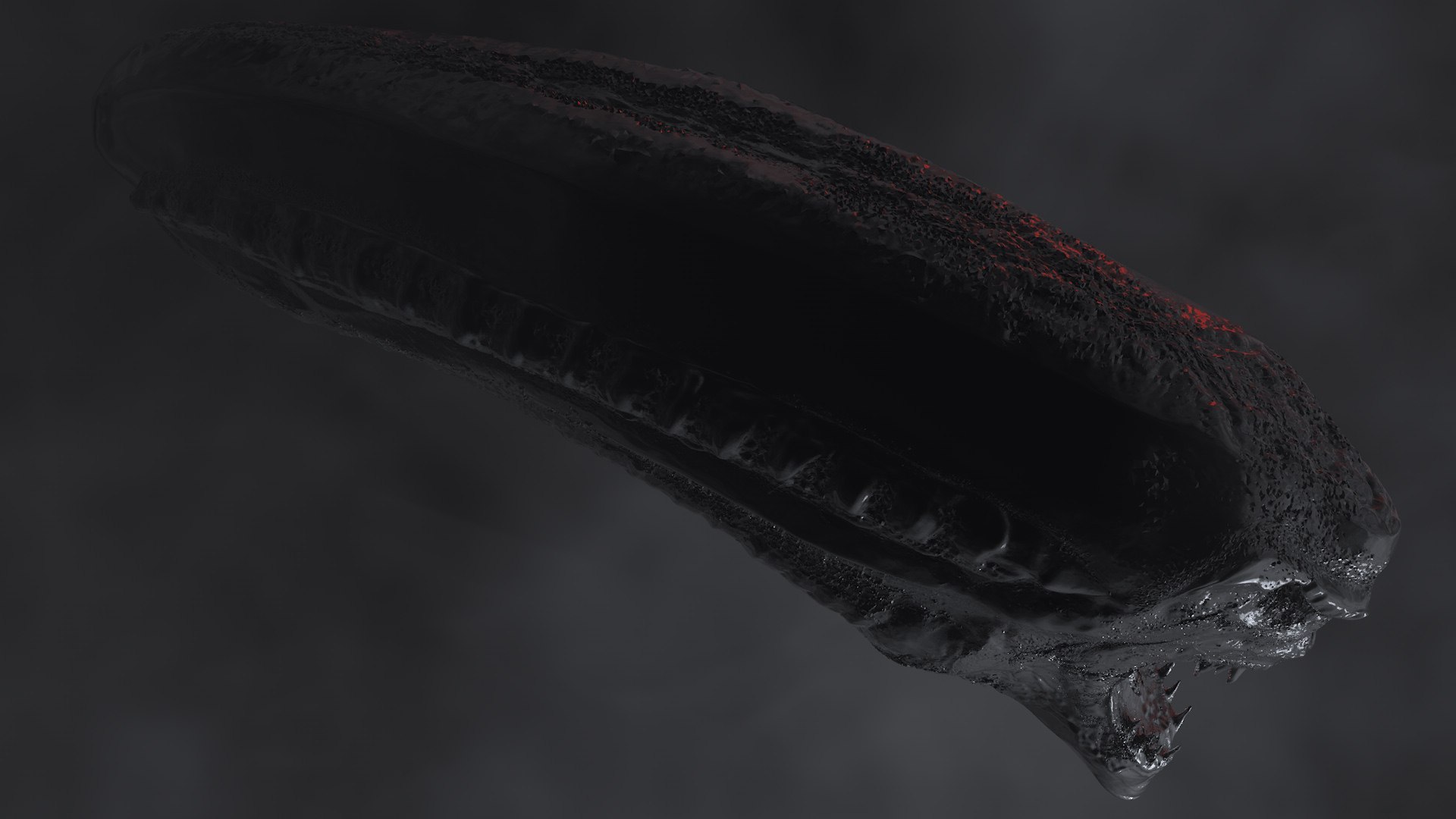 Designs Alien Creature Head 3D Model - TurboSquid 1707090