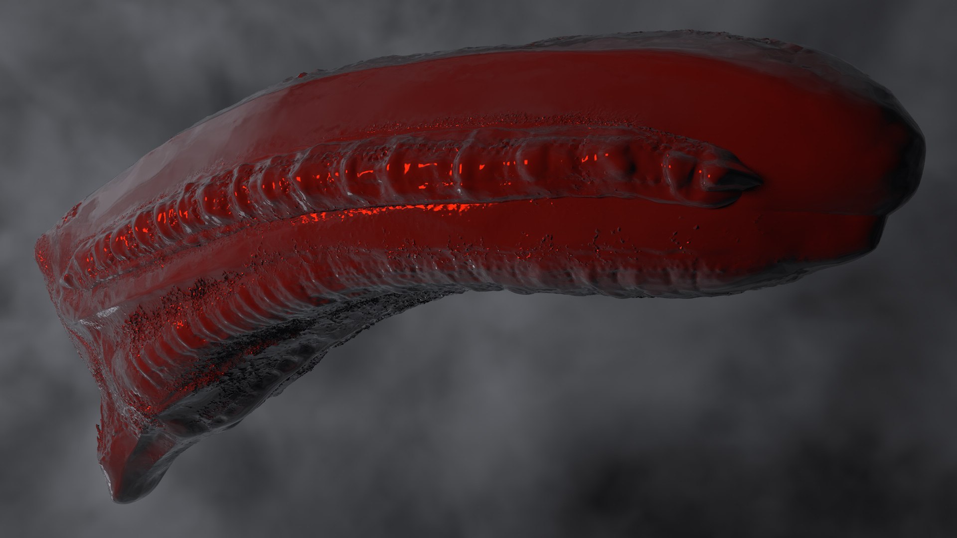 Designs Alien Creature Head 3D Model - TurboSquid 1707090