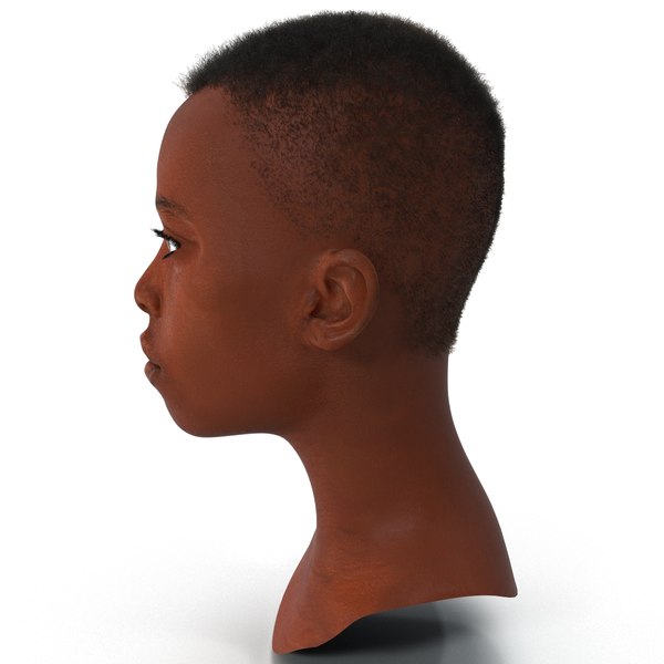 max young black female head