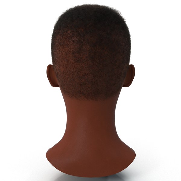 max young black female head