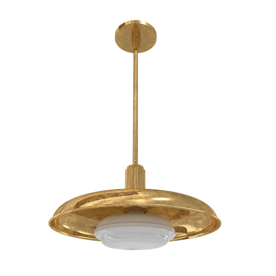 Roman and Williams Guild Oscar ceiling pendant light 3D model ...