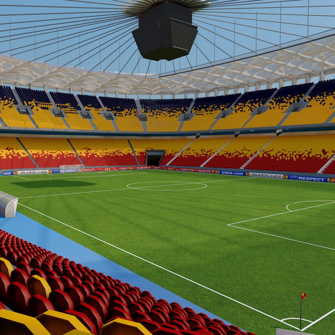 3d Model Bucharest Arena Stadium