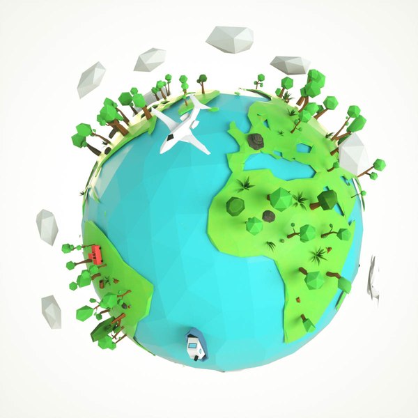 Cartoon Planet 3D Models for Download | TurboSquid