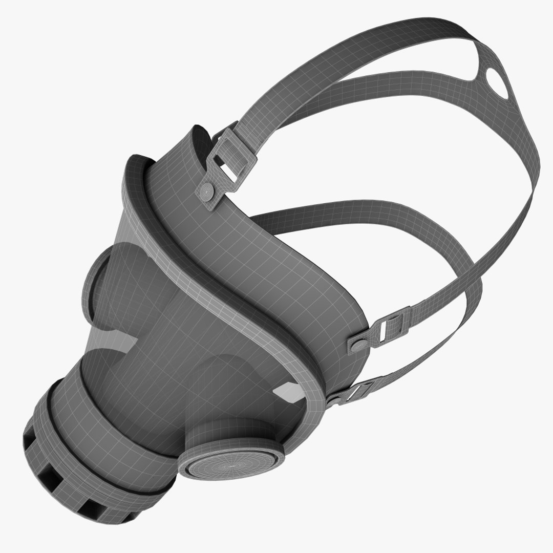 Gas Mask 3d Model