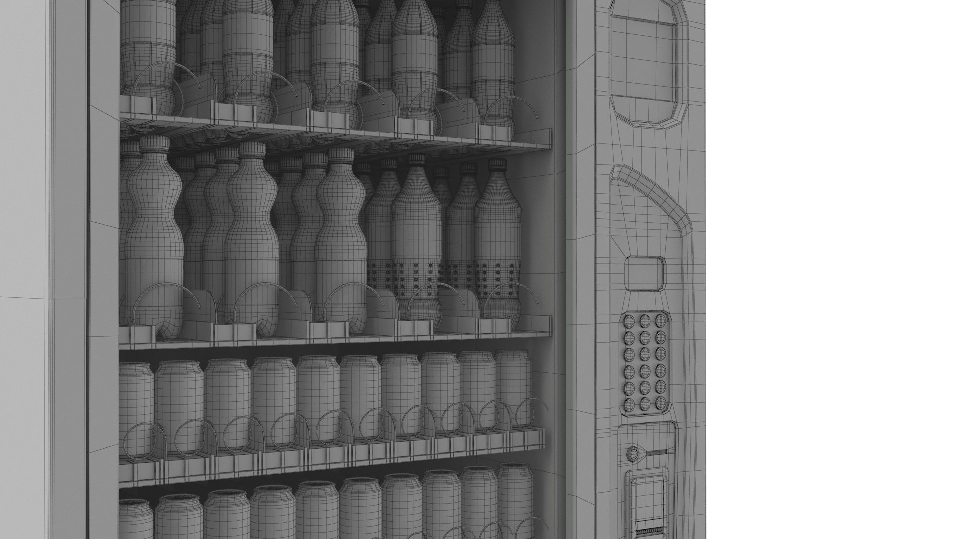 Cola vending machine 3D model - TurboSquid 1459768