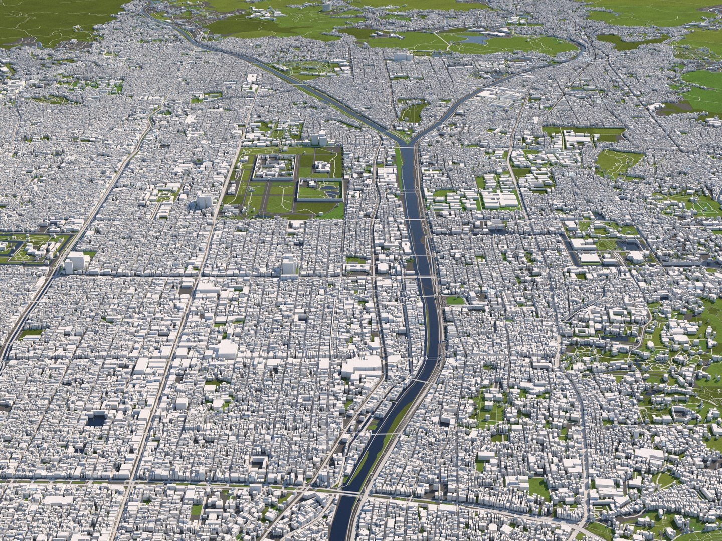 3D Model Buildings Houses Maps - TurboSquid 1624546