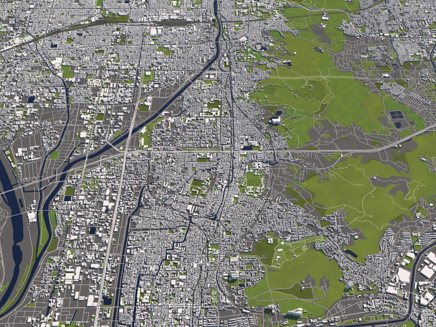 3D Model Buildings Houses Maps - TurboSquid 1624546