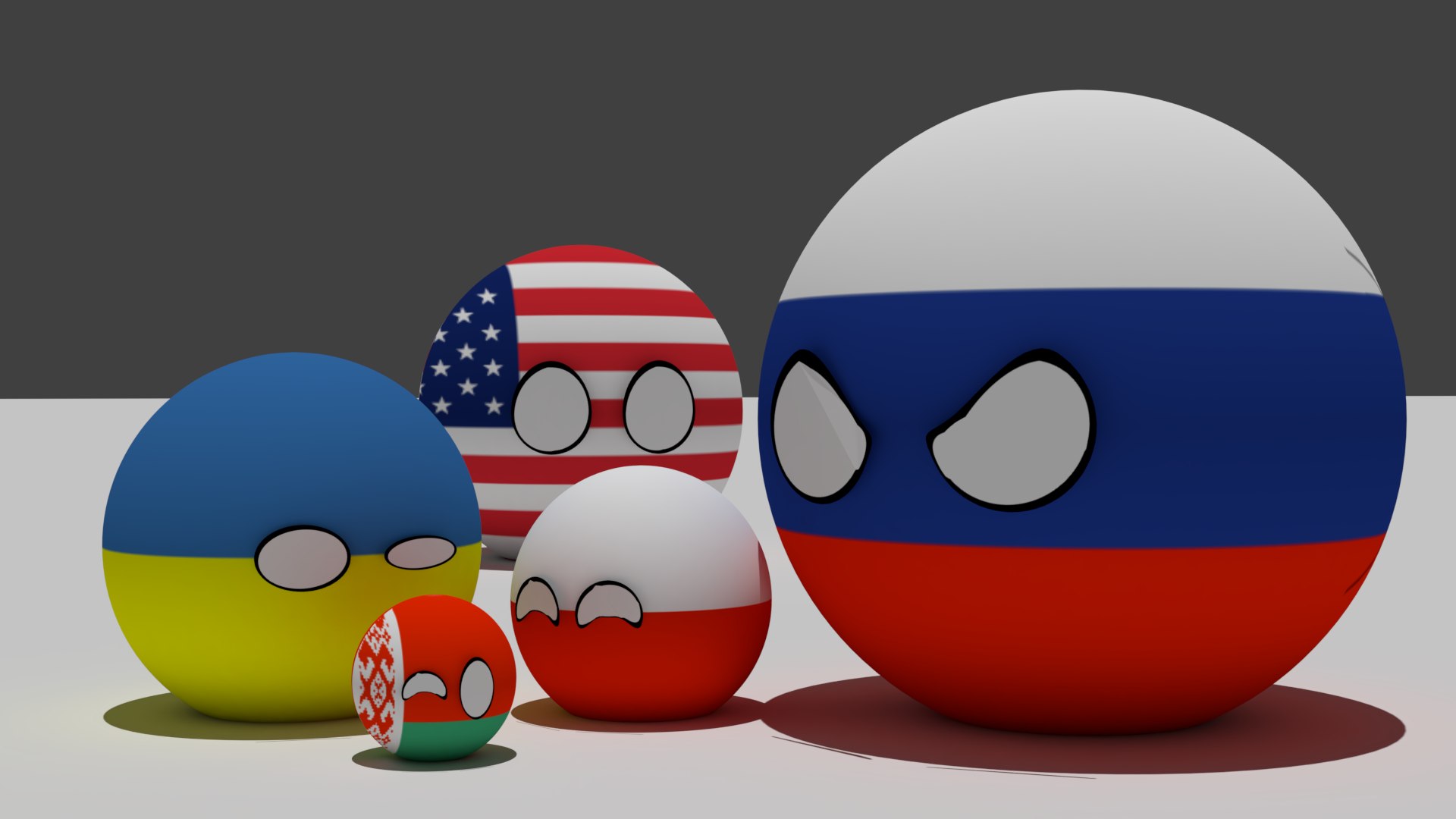 Poland Ball 3D - TurboSquid 1541099